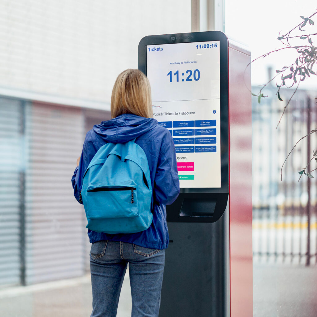 Self-service terminals with flexible modules - Convene